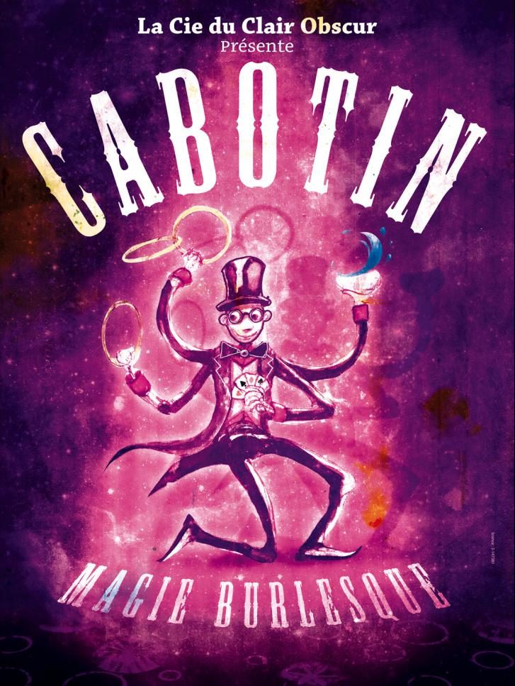 Cabotin (et son acolyte) – La Compagnie du Clair Obscur